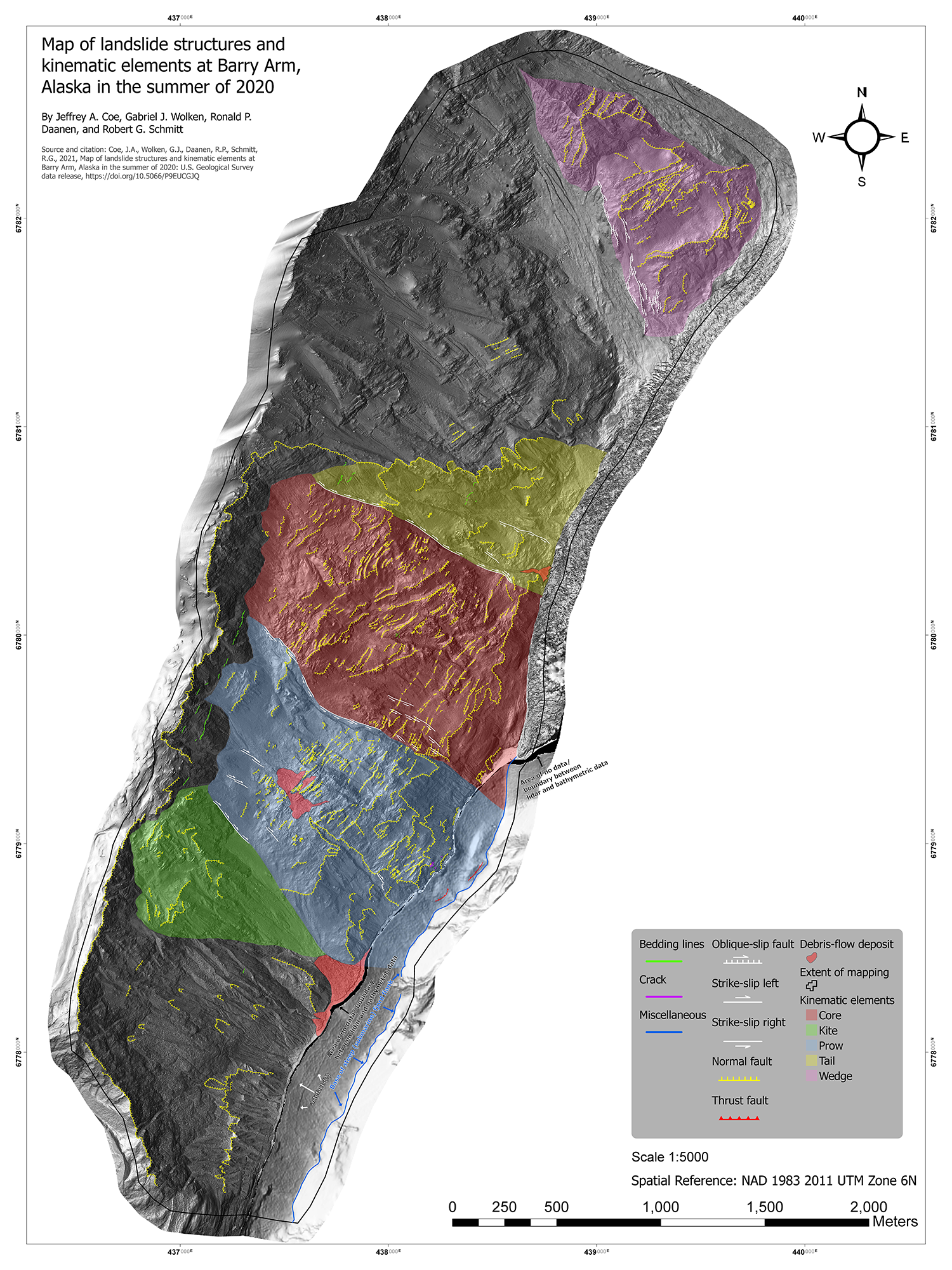 Barry Arm Landslide | Alaska Division of Geological & Geophysical Surveys